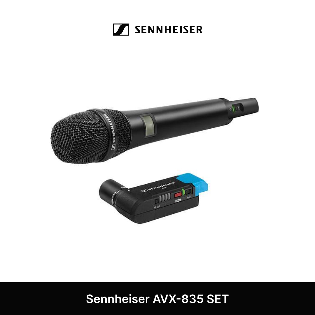 Sennheiser AVX-835 SET - Camera sound recording - external wireless mi – Red Dot Photo