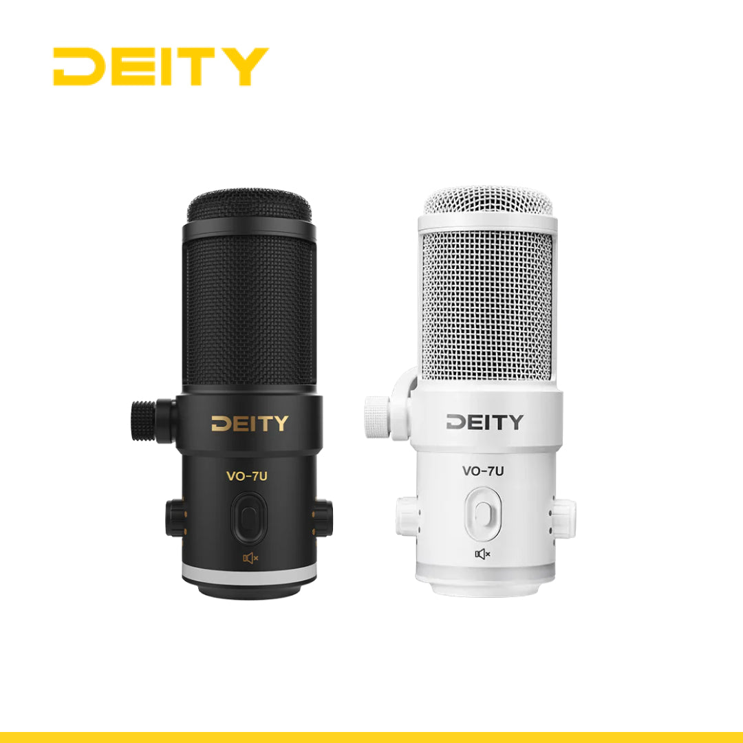 Deity VO-7U Dynamic USB Streamer Microphone With RGB Lights with Tripo ...