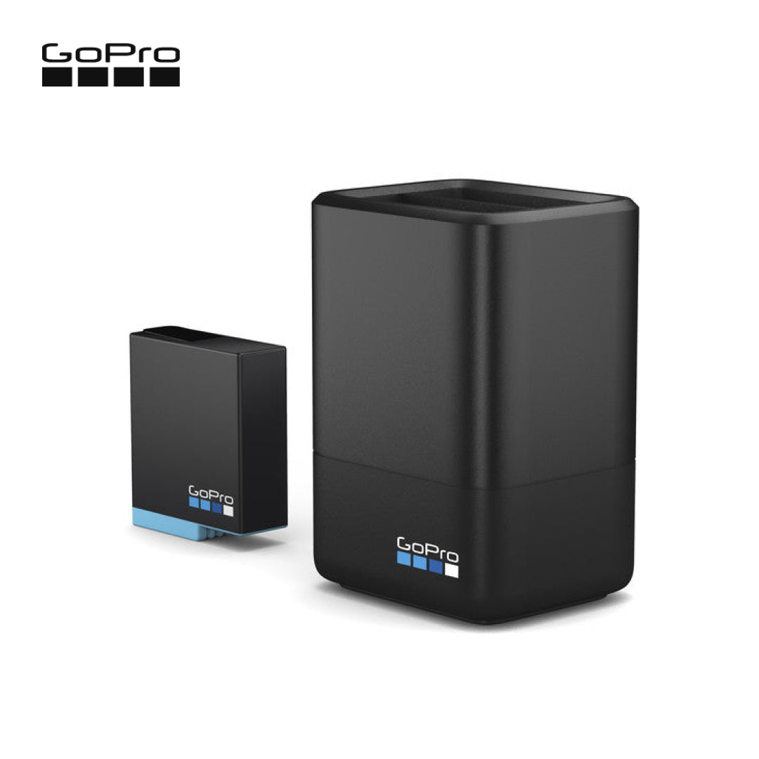 GoPro Dual Battery Charger + Battery (HERO8 Black/HERO7 Black/HERO6 Bl ...
