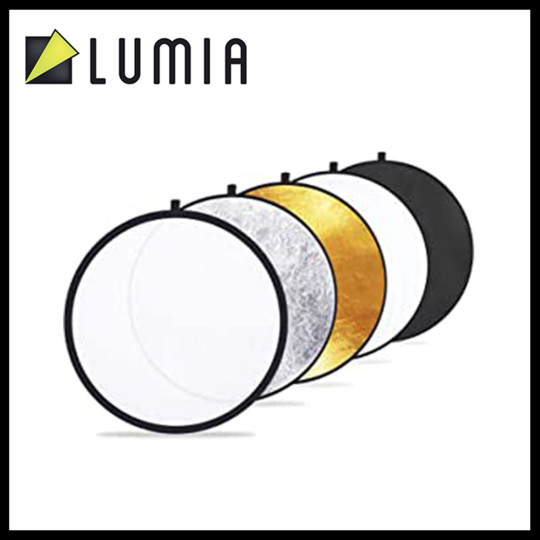 Lumia 80cm 7-in-1 Portable Screen (Reflector) Photo Reflector Collapsi ...