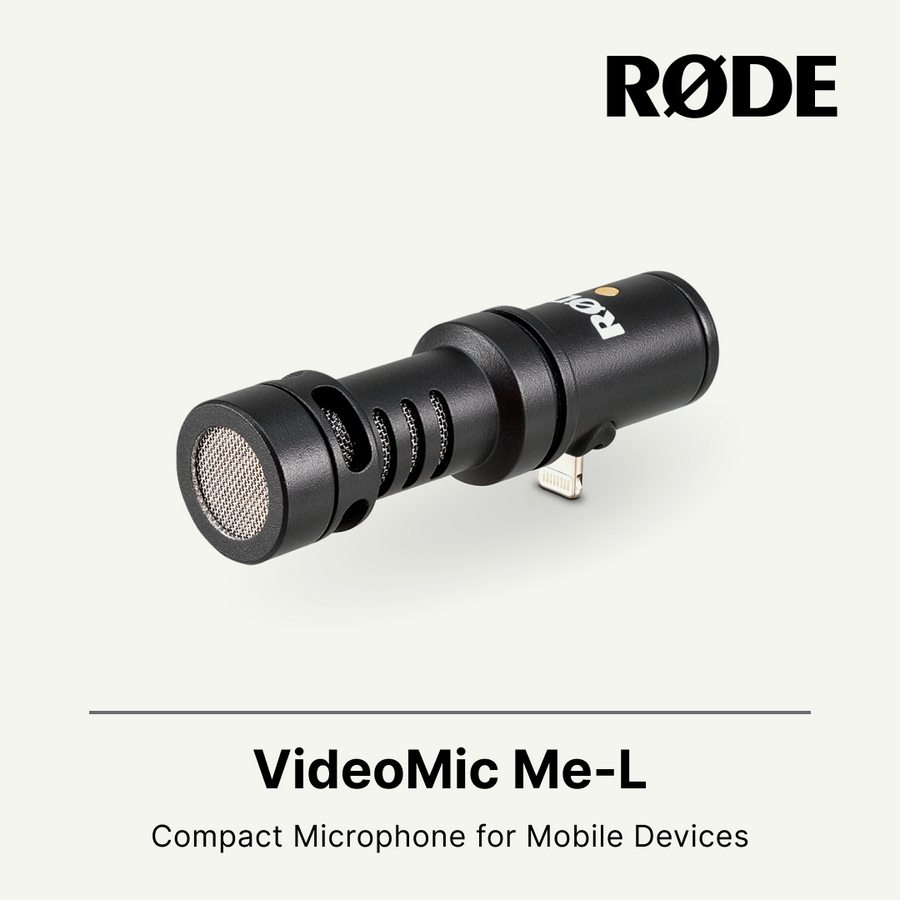 Rode VideoMic Me-L Directional microphone with lightning connector for ...