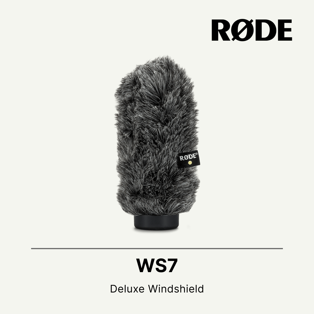 Rode WS7 Deluxe Windshield for the NTG3 Microphone – Red Dot Photo