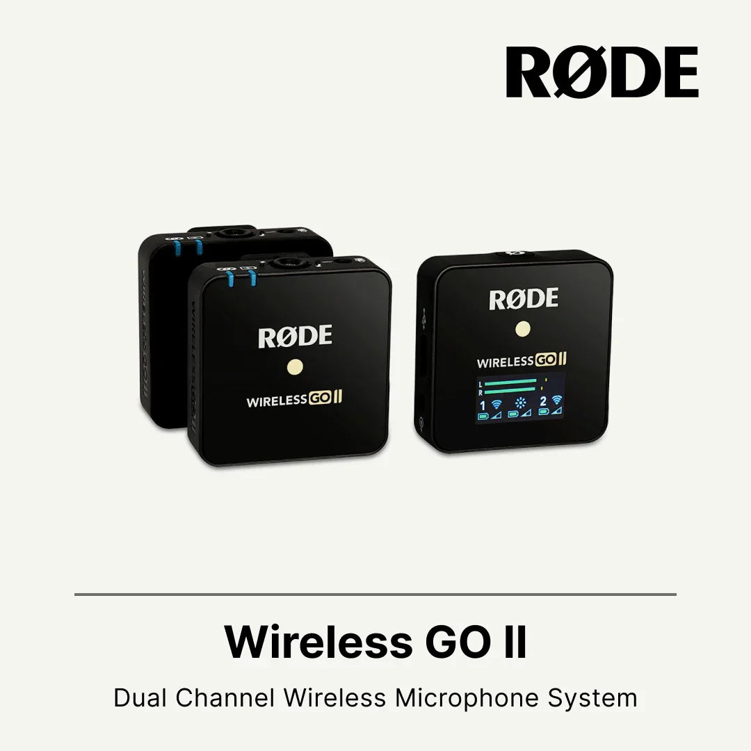 Rode Wireless GO II 2 Person Compact Digital Wireless Microphone Syste ...