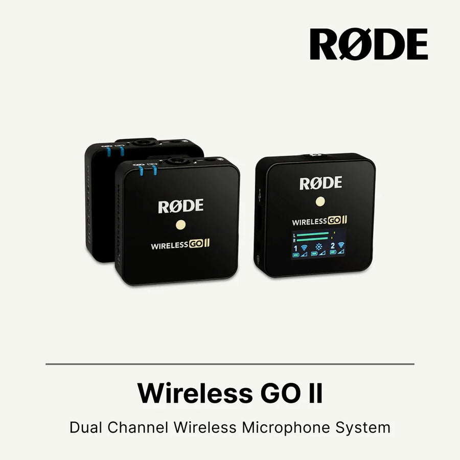 Rode Wireless GO II 2 Person Compact Digital Wireless Microphone Syste ...