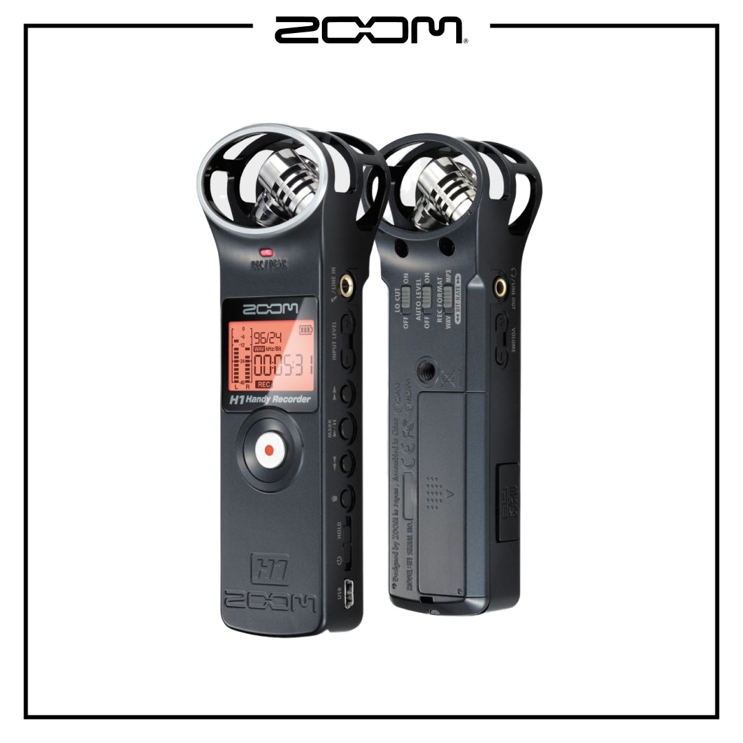 Zoom H1 Handy Portable Audio Recorder – Red Dot Photo