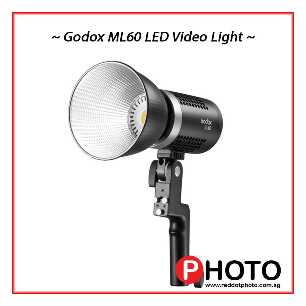 Godox ML60 ML 60 LED Video Light mobile location effect lighting – Red ...