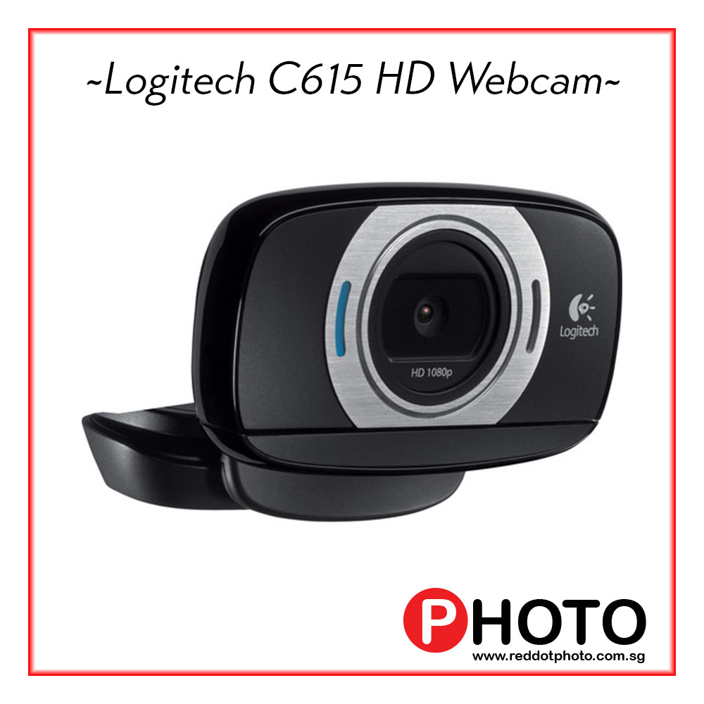 Logitech C615 FULL HD WEBCAM Desktop Camera Zoom Webcam Teleconferenci ...