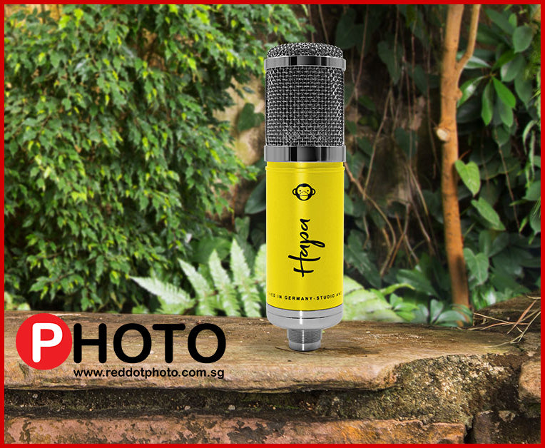 Monkey Banana HAPA USB powered Condenser Microphone – Red Dot Photo